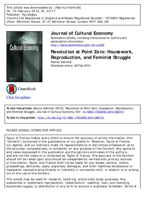 (PDF) 'Struggle is Primary: Review Essay on Silvia Federici, Revolution ...