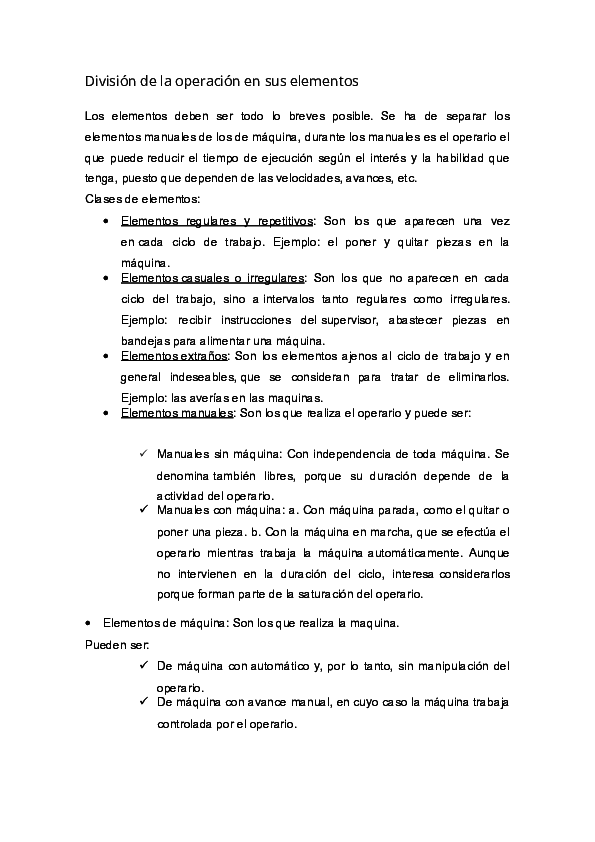 (DOC) Division de la operacion en sus elementos