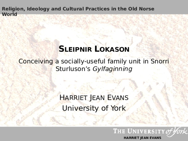 (PPT) Sleipnir Lokason - Conceiving a socially-useful family unit in ...