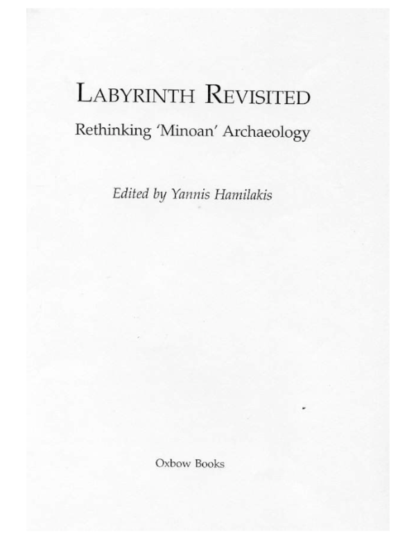 (PDF) Palaces with Faces in Protopalatial Crete: Looking for the People ...