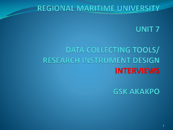 (PDF) interview guide design