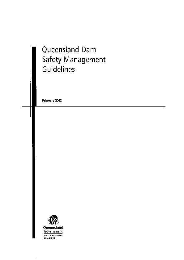 (PDF) Qld Dam Safety Management Guidelines