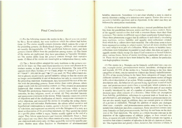 (PDF) Form, Function, and Historical Significance of the Rabbinic Story ...