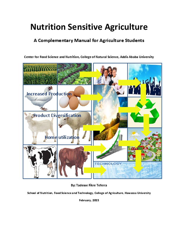(PDF) Nutrition Sensitive Agriculture: A Complementary Manual for ...