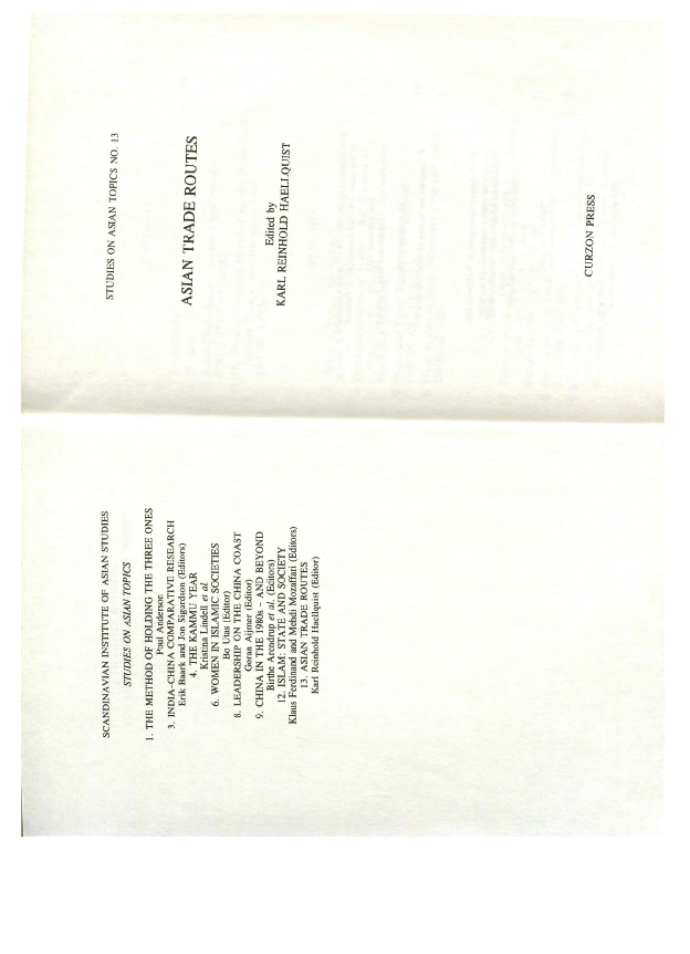 (PDF) Asian Merchants and European Expansion: Malabar Pepper Trade ...
