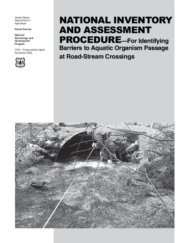 (PDF) Methods for inventory and environmental risk assessment of road ...