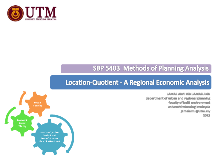 (PDF) Location Quotient