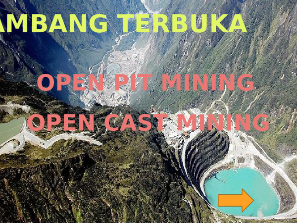 (PPT) OPEN PIT - OPEN CAST MINING
