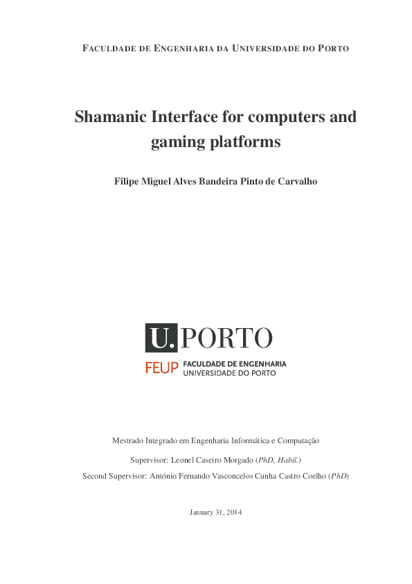 (PDF) Shamanic Interface for computers and gaming platforms by Filipe ...