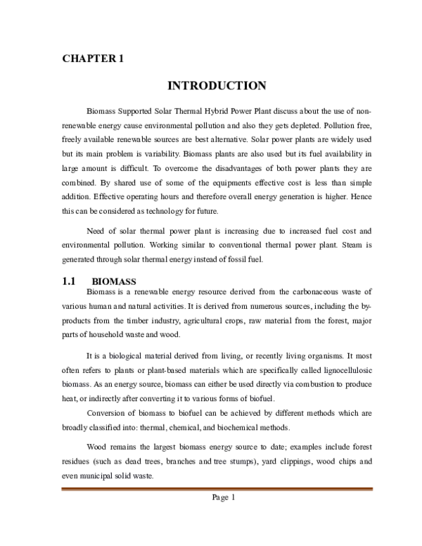 (DOC) biomass supported STHPP report | Shivakumar Hiremath - Academia.edu