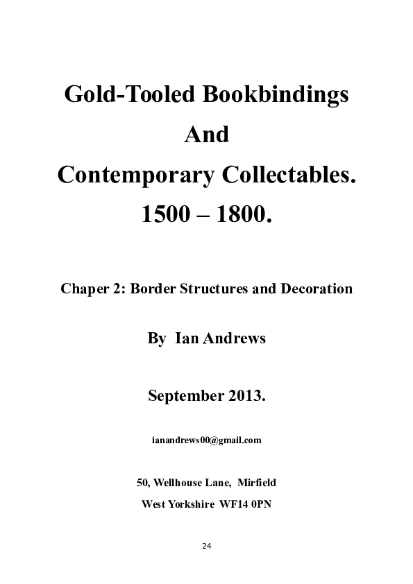 (DOC) Border Structures and Decoration