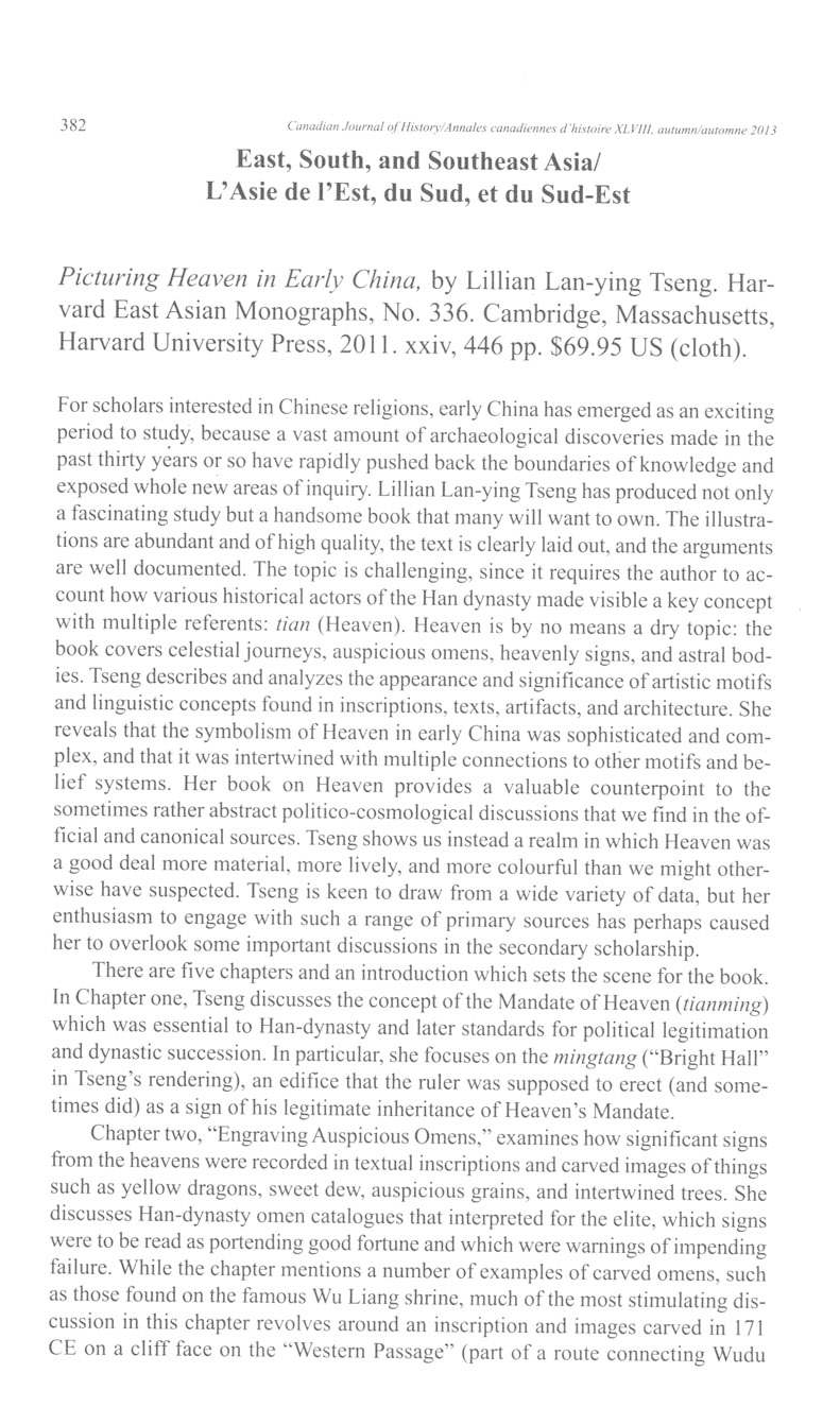 (PDF) Lillian Lan-ying Tseng, Picturing Heaven in Early China,