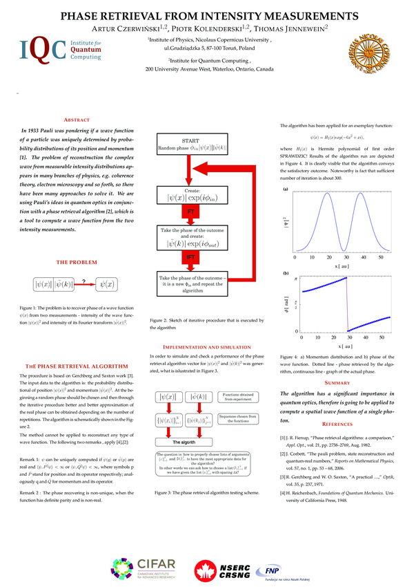 (PDF) Phase Retrieval from Intensity Measurements