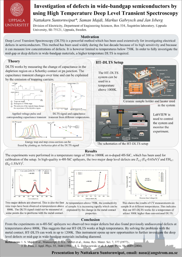 Investigation of defects in wide-bandgap semiconductors using High Temperature Deep Level ...