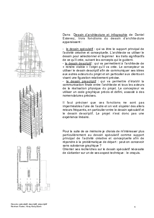 (PDF) Fonctions du dessin d'architecture