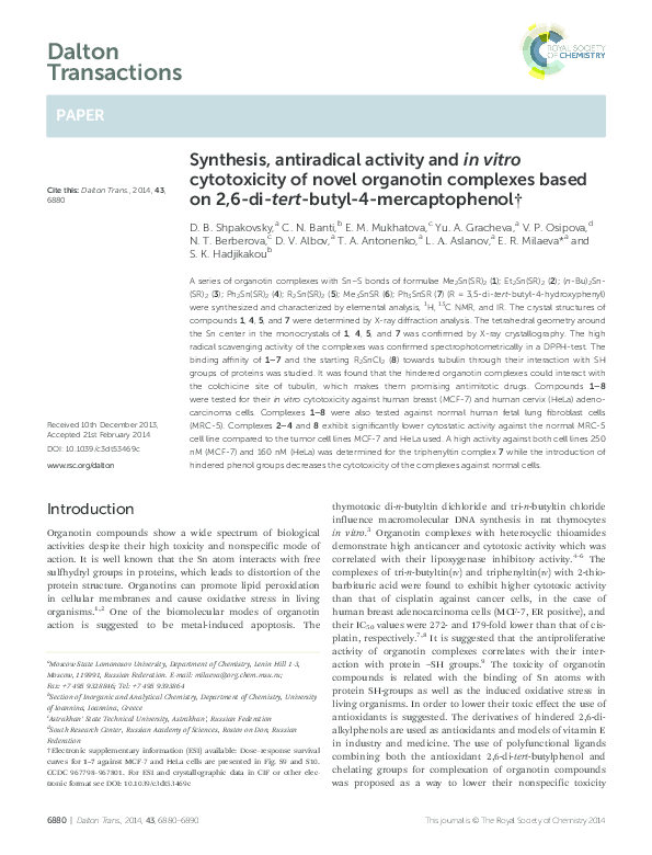 (PDF) Dalton Transactions PAPER