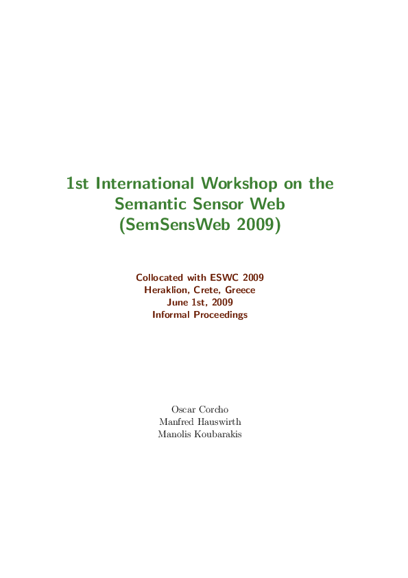 (PDF) An ontological representation of time series observations on the ...