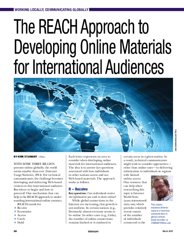(PDF) The REACH Method for Global Online Content