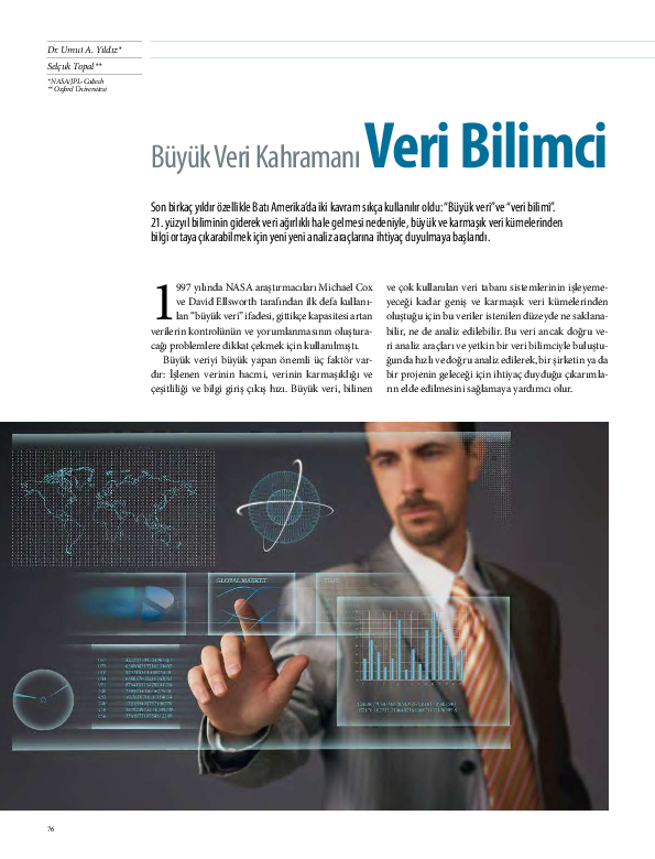 (PDF) Büyük Veri Kahramanı: Veri Bilimci