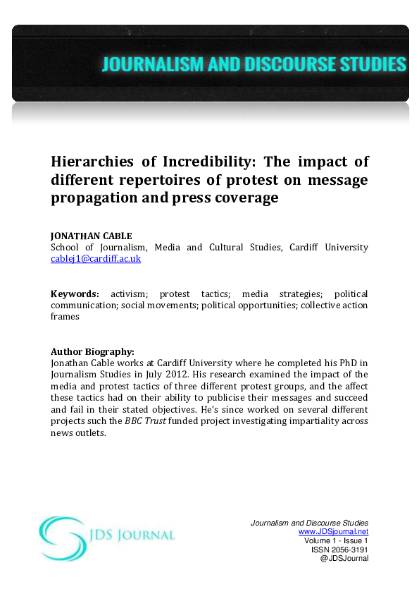 (PDF) Hierarchies of Incredibility: The impact of different repertoires ...