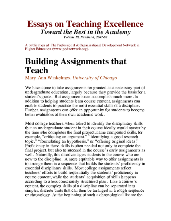 best font for professional essay