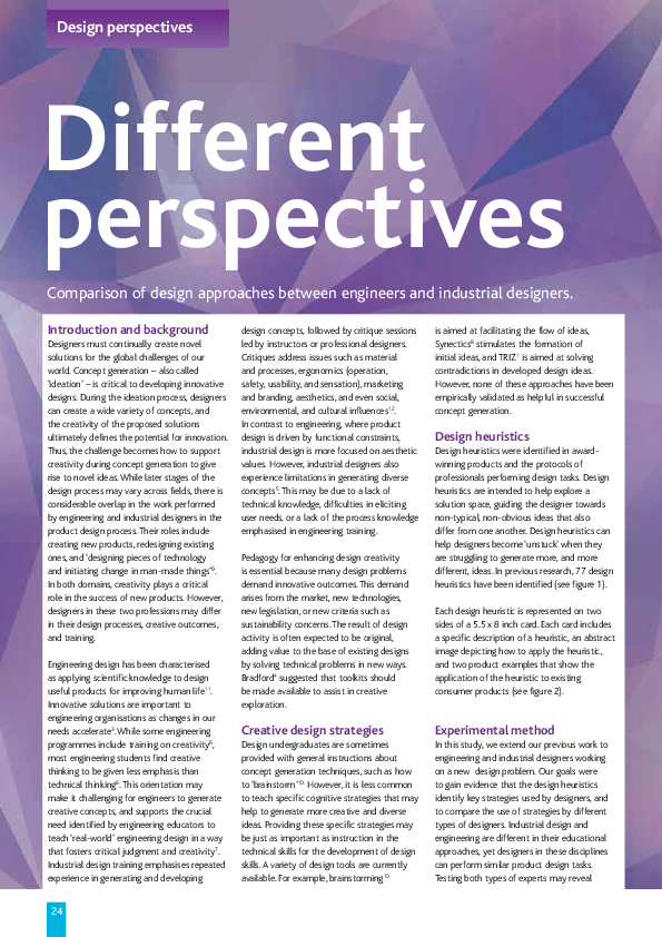 (PDF) Different perspectives