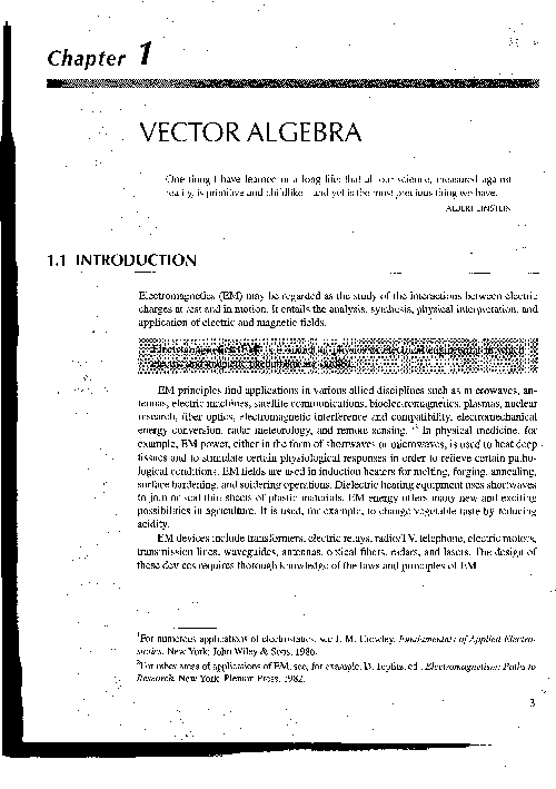 (PDF) vector algebra