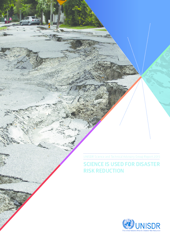 (PDF) UNISDR STAG 2015 Report: Science is used for disaster risk reduction
