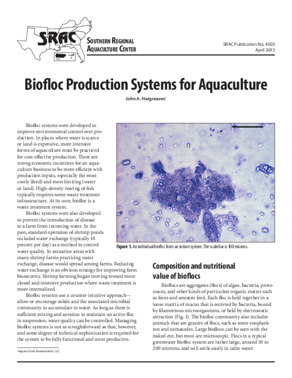 (PDF) Biofloc System