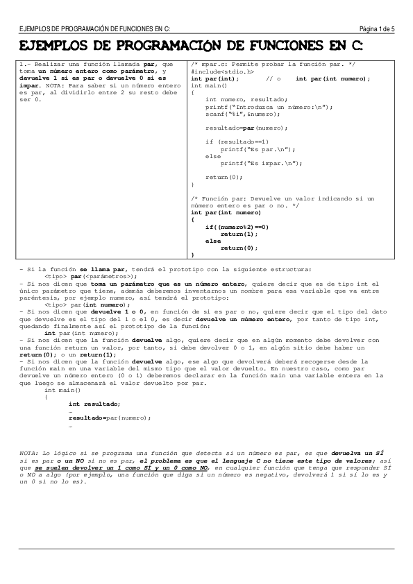 (PDF) funciones c