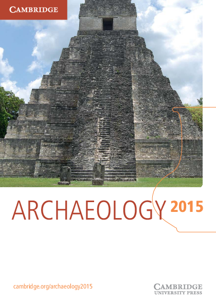 (PDF) Archaeology books catalogue 2015