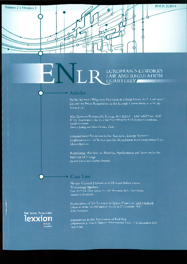 (PDF) Public Service Obligation Provision as a Regulatory Tool: End ...