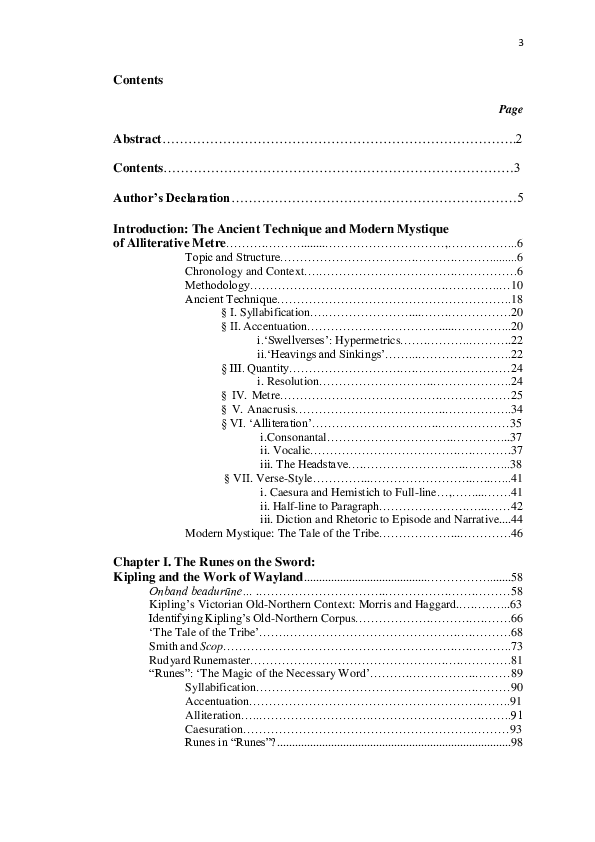 (PDF) Thesis Contents