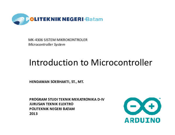 Introduction aux microcontrôleurs PIC