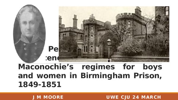 (PPT) The penal excess of an enlightened reformer: Alexander Maconochie ...