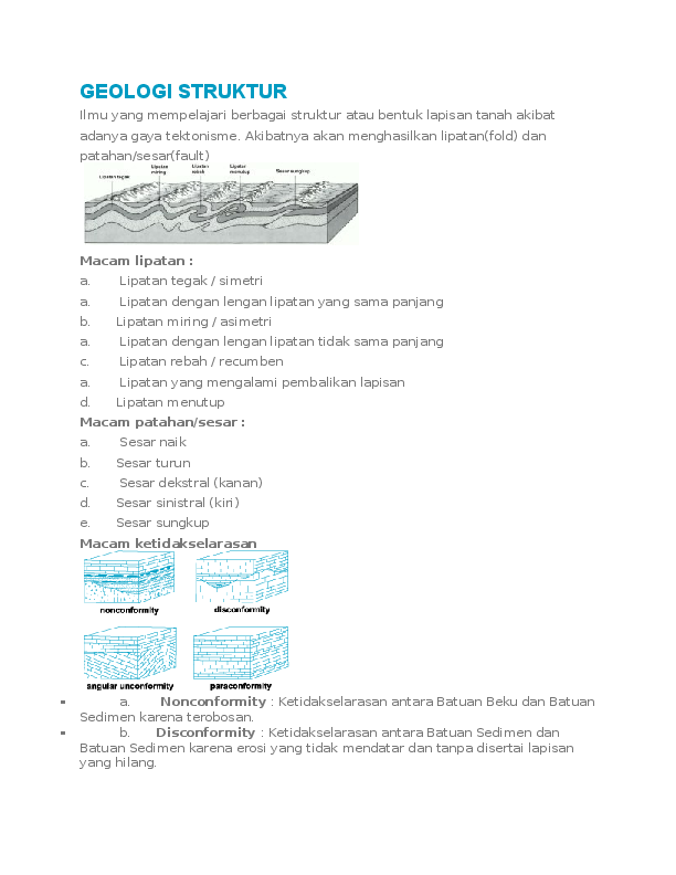 (DOC) GEOLOGI STRUKTUR