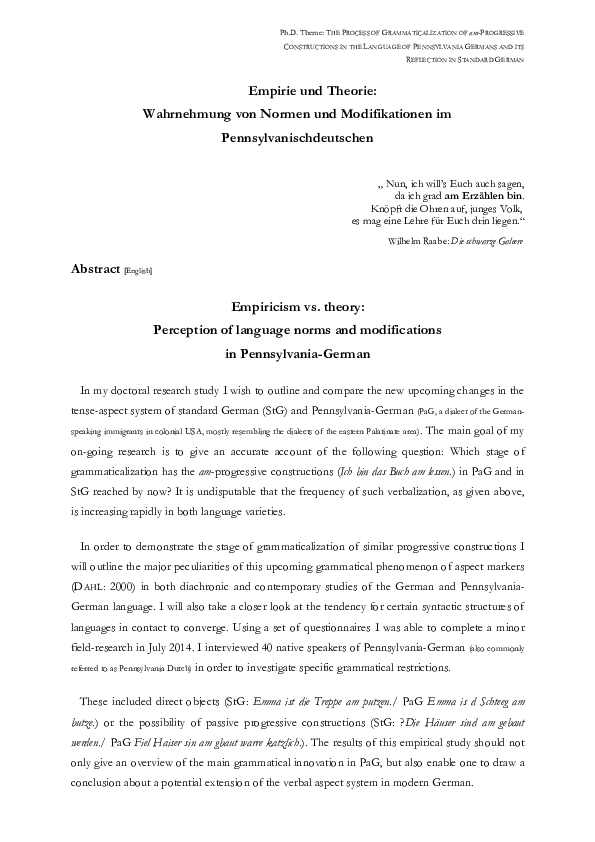 (PDF) Empirism vs Theory