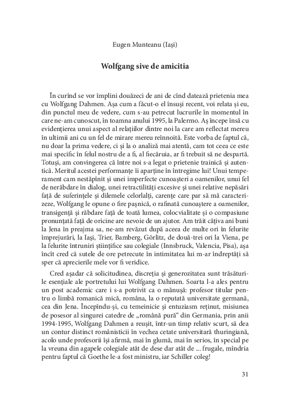 (PDF) Wolfgang sive de amicitia, în: Thede Kahl/Johannes Kramer/ Elton ...