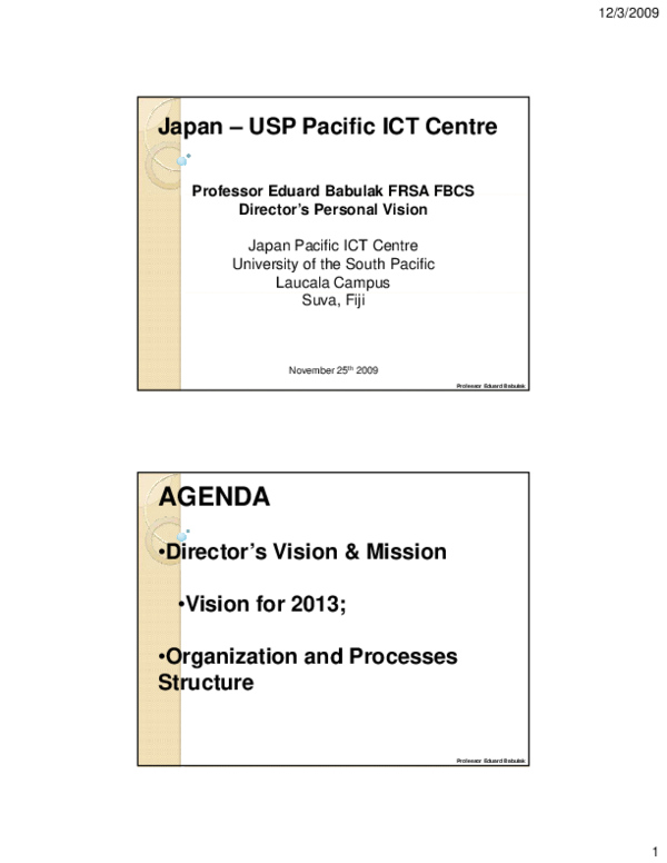 (PDF) Japan – USP Pacific ICT Centre