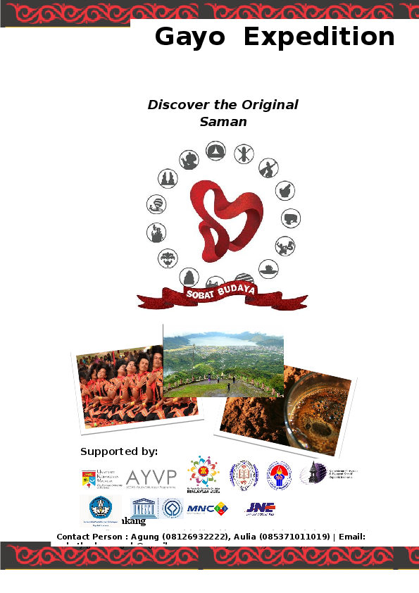 (DOC) Proposal: Gayo Expedition