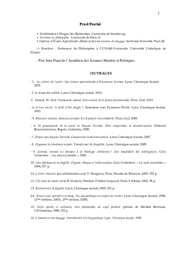 Sujet : Fragile Fragile Fragile