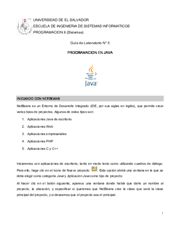 (PDF) Programacion en Java