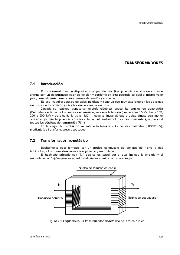 (PDF) TRANSFORMADORES TRANSFORMADORES 7.1