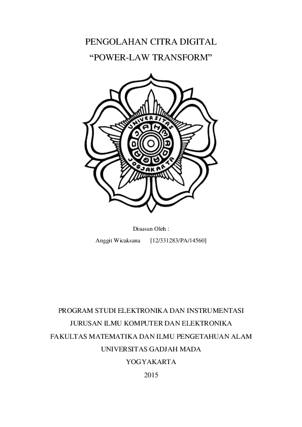 (PDF) PENGOLAHAN CITRA DIGITAL-POWER LAW TRANSFORM
