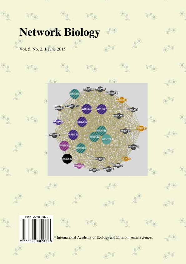 (PDF) Network Biology, 2015, Vol. 5, Iss. 2