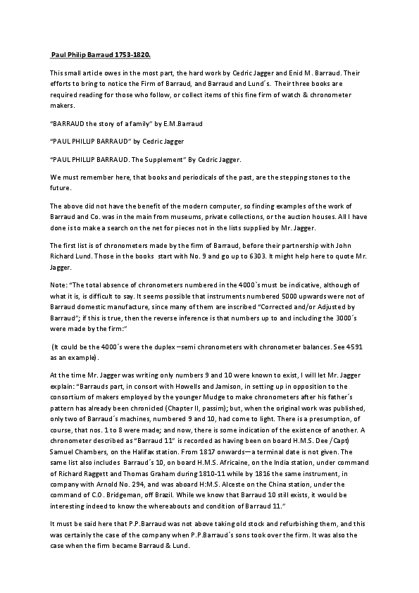 (PDF) Barraud Chronometers.