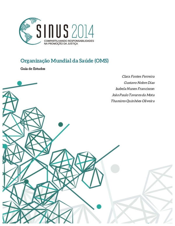 (PDF) Organização Mundial da Saúde (OMS