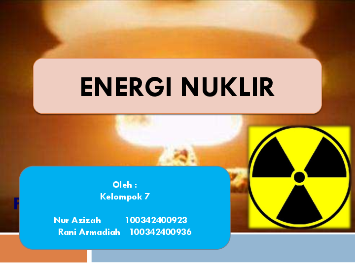 (PDF) Energi Nuklir
