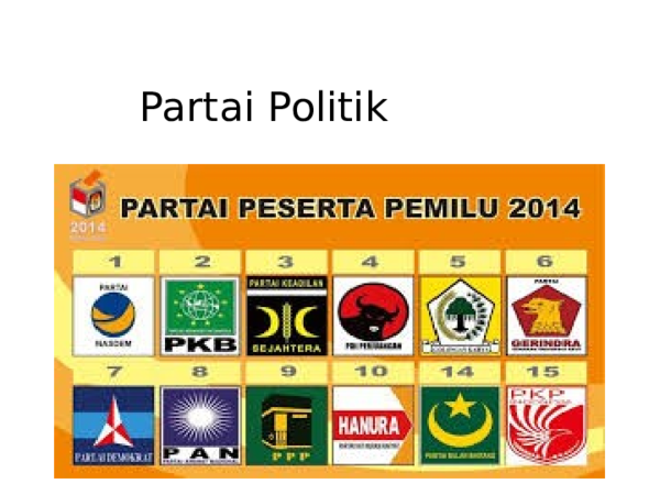 (PPT) Partai Politik