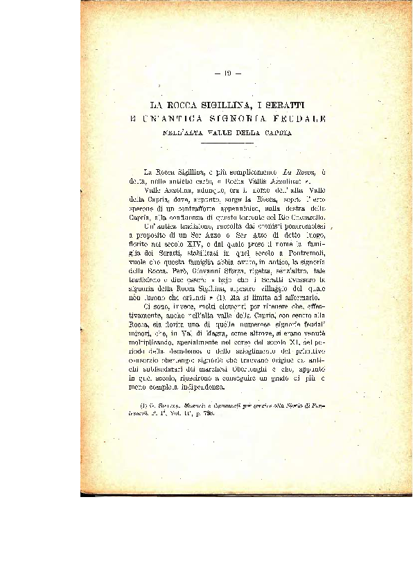 (PDF) Pietro Ferrari: Rocca Sigillina, I Seratti e un'antica signoria ...